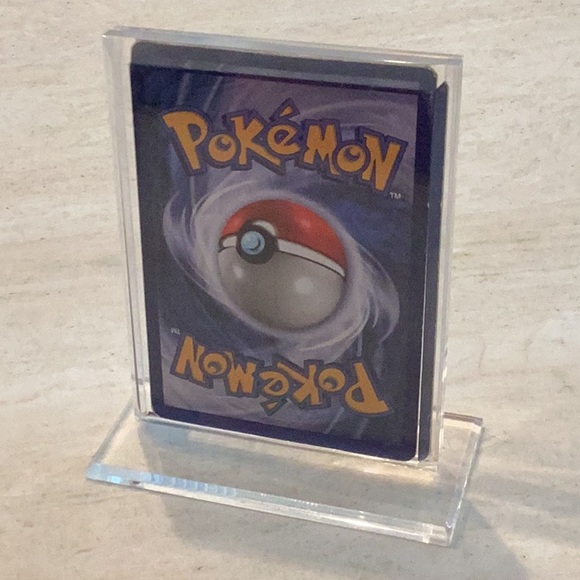 Other | Premium Acrylic Display Stand For Pokemon Cards Trading Cards ...